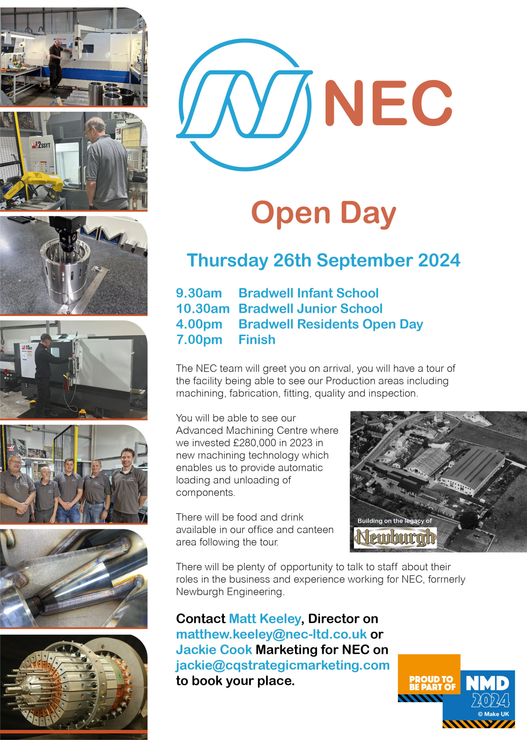 NEC opens its doors for national manufacturing day – ne components ltd